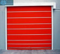 China Rapid Action PVC Roller Shutter Doors With 0.8 / 1.5mm Thick Curtain for sale