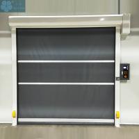 China Rapid Action PVC Roller Shutter Doors With 0.8 / 1.5mm Thick Curtain for sale
