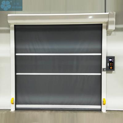 China Rapid Action PVC Roller Shutter Doors With 0.8 / 1.5mm Thick Curtain for sale