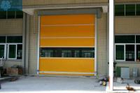 China 2m/s opening Overhead Rapid Action PVC Roll Up Shutter Door 6000x6000mm for sale