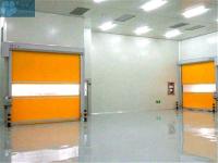 China IP55 0.8 - 1.2mm PVC Fast Roller Shutter Door For Logistics Warehousing Industry for sale