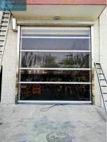 China IP55 0.8 - 1.2mm PVC Fast Roller Shutter Door For Logistics Warehousing Industry for sale