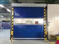 China Factory Warehouse Rolling Shutter Industrial Pull Cord Rapid Action PVC High Speed Door for sale
