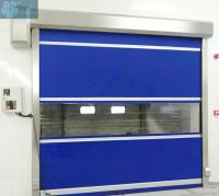 China Factory Warehouse Rolling Shutter Industrial Pull Cord Rapid Action PVC High Speed Door for sale