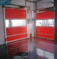 China Factory Warehouse Rolling Shutter Industrial Pull Cord Rapid Action PVC High Speed Door for sale