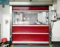 China Automatic Flexible Plastic High Speed PVC Roll up Door for Warehouse for sale