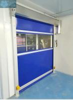 China Automatic Flexible Plastic High Speed PVC Roll up Door for Warehouse for sale