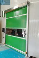 China Automatic Flexible Plastic High Speed PVC Roll up Door for Warehouse for sale