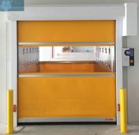China Rapid Soft Rolling Roller Shutter High Speed PVC Door for sale