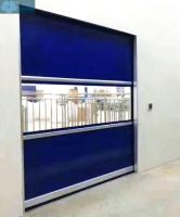 China Rapid Soft Rolling Roller Shutter High Speed PVC Door for sale