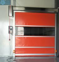 China Rapid Soft Rolling Roller Shutter High Speed PVC Door for sale