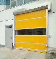 China Rapid Soft Rolling Roller Shutter High Speed PVC Door for sale