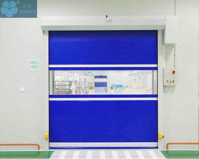China Roll up Shutter Plastic Outdoor Industrial PVC Roller Shutter Fast Door Manufacturer Supplier for sale