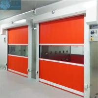 China Roll up Shutter Plastic Outdoor Industrial PVC Roller Shutter Fast Door Manufacturer Supplier for sale