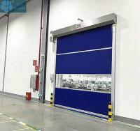 China Roll up Shutter Plastic Outdoor Industrial PVC Roller Shutter Fast Door Manufacturer Supplier for sale