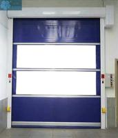 China Industrial Fast Rapid Roller Shutter Industrial Prices Rolling Roll up High Speed PVC Door for sale