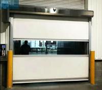 China Industrial Fast Rapid Roller Shutter Industrial Prices Rolling Roll up High Speed PVC Door for sale