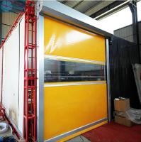 China Industrial Fast Rapid Roller Shutter Industrial Prices Rolling Roll up High Speed PVC Door for sale