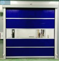 China Automatic Industrial Cold Room Roller Shutter Door Commercial PVC Carwash Door High Speed Rolling Door for sale