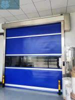 China Automatic Industrial Cold Room Roller Shutter Door Commercial PVC Carwash Door High Speed Rolling Door for sale