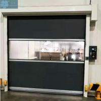 China Cheap Exterior Factory Rapid Industrial PVC Warehouse Interior Fast Roller Shutter PVC High Speed Doors for sale