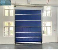China Industry Warehouse PVC Plastic Fabric Curtain Clean Room High Quality Electric Fast Acting PVC High Speed Roller Door for sale