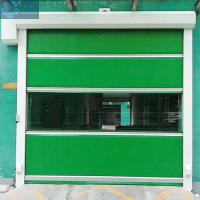China Industry Warehouse PVC Plastic Fabric Curtain Clean Room High Quality Electric Fast Acting PVC High Speed Roller Door for sale