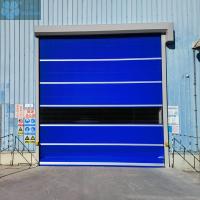 China Supplier Roller Fast Rolling Automatic Aluminium Door Shutter Operated High Speed PVC Door for sale