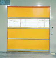 China Customized Industrial Rapid Fast Rolling up PVC Shutter High Speed Door for sale