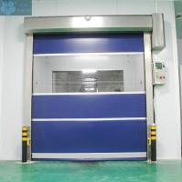 China Customized Industrial Rapid Fast Rolling up PVC Shutter High Speed Door for sale