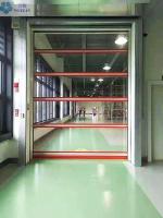 China Industry Fast Rolling Automatic Operated PVC High Speed Rapid Lift Roller Shutter Door for sale