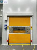 China Industry Fast Rolling Automatic Operated PVC High Speed Rapid Lift Roller Shutter Door for sale