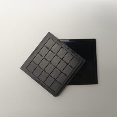 China Customizable Black Colourful ESD Waffle Pack Chip Trays For IC RF VR Chips for sale