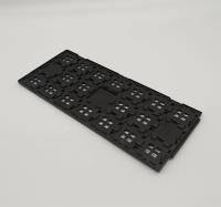 China ESD Temperature Resistant JEDEC Matrix Tray HN21081 - 322.6×135.9×7.62mm, 20 Cavity Capacity, ROHS Certified for sale