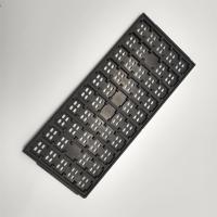 China JEDEC Outline MPPO BGA Matrix Tray 322.6×135.9×13.8mm with 50-Cavity ESD Protection for sale