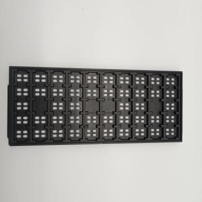China JEDEC Outline MPPO BGA Matrix Tray 322.6×135.9×13.8mm with 50-Cavity ESD Protection for sale