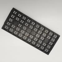 China JEDEC Outline MPPO BGA Matrix Tray 322.6×135.9×13.8mm with 50-Cavity ESD Protection for sale