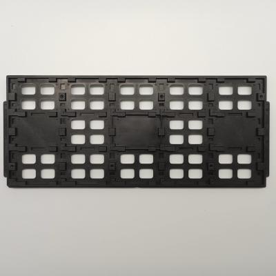 China Custom JEDEC Matrix Trays for IC Packaging - 322.6×135.9×7.62mm Size with 0.1mm Flatness and ESD Protection for sale