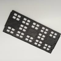 China Custom JEDEC Matrix Trays for IC Packaging - 322.6×135.9×7.62mm Size with 0.1mm Flatness and ESD Protection for sale