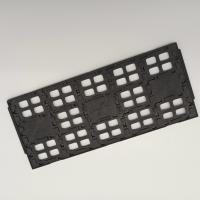 China Custom JEDEC Matrix Trays for IC Packaging - 322.6×135.9×7.62mm Size with 0.1mm Flatness and ESD Protection for sale