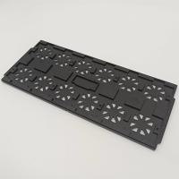 China Customized JEDEC Plastic Matrix Tray 7.62mm Thickness for Electronic Parts 12 Cavities for sale