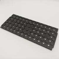 China Custom JEDEC MPPO ESD Black Matrix Tray 322.6x135.9mm for Electronic Device Storage for sale