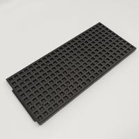 China Customized Black Micro Cavity JEDEC Matrix Tray HN21101 - 322.6×135.9mm, 230 Cavities for IC Components for sale