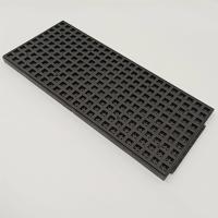 China Customized Black Micro Cavity JEDEC Matrix Tray HN21101 - 322.6×135.9mm, 230 Cavities for IC Components for sale