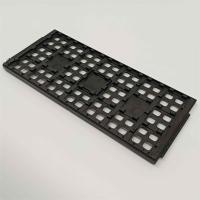 China 3x7 Matrix Black MPPO JEDEC Tray 322.6x135.9x9.57mm for IC Packaging for sale