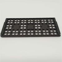 China 3x7 Matrix Black MPPO JEDEC Tray 322.6x135.9x9.57mm for IC Packaging for sale
