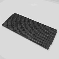 China Black QFN MPPO JEDEC Matrix Tray HN21113 with 0.76mm Flatness and 260-Pocket Capacity for Automated Assembly for sale