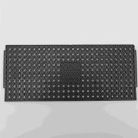 China Black QFN MPPO JEDEC Matrix Tray HN21113 with 0.76mm Flatness and 260-Pocket Capacity for Automated Assembly for sale