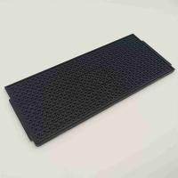China 12x30 Matrix Black MPPO JEDEC Tray 322.6x135.9x7.62mm for Electronic Parts for sale