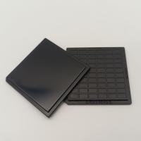 China Black Anti Static 2 Inch ABS Waffle Pack for Electronic Components 60 Cavities for sale